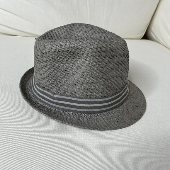 Goorin Bros | Accessories | Goorin Bros Men Grey Straw Hat Tom Killian Grey Trilby | Poshmark